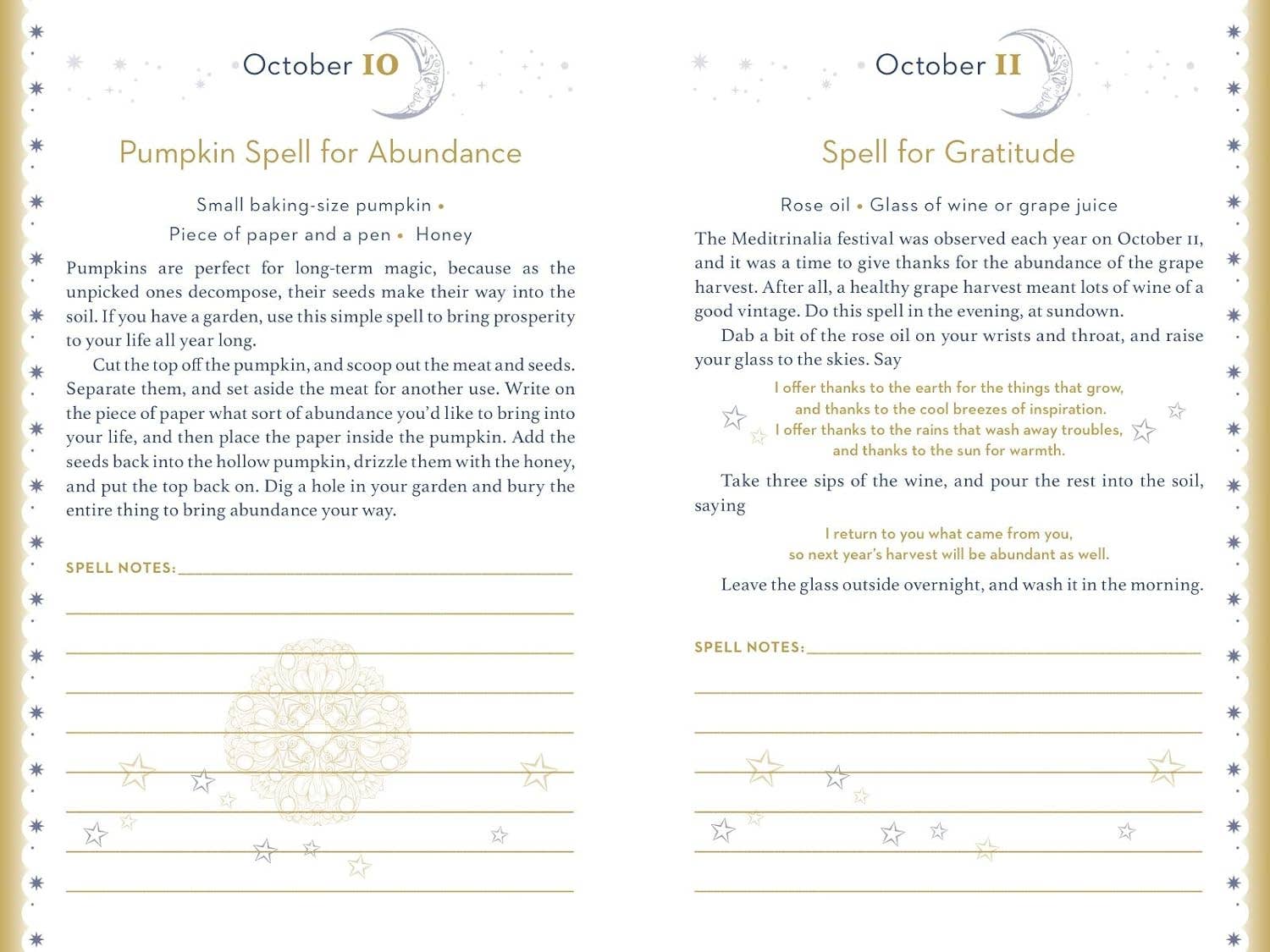 The Daily Spell Journal: A Diary of Enchantments