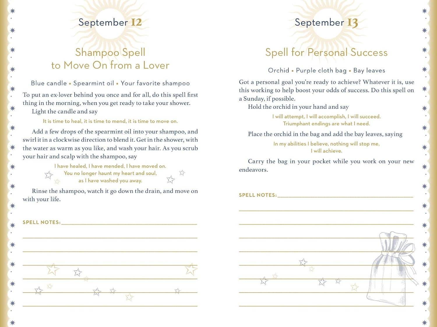 The Daily Spell Journal: A Diary of Enchantments