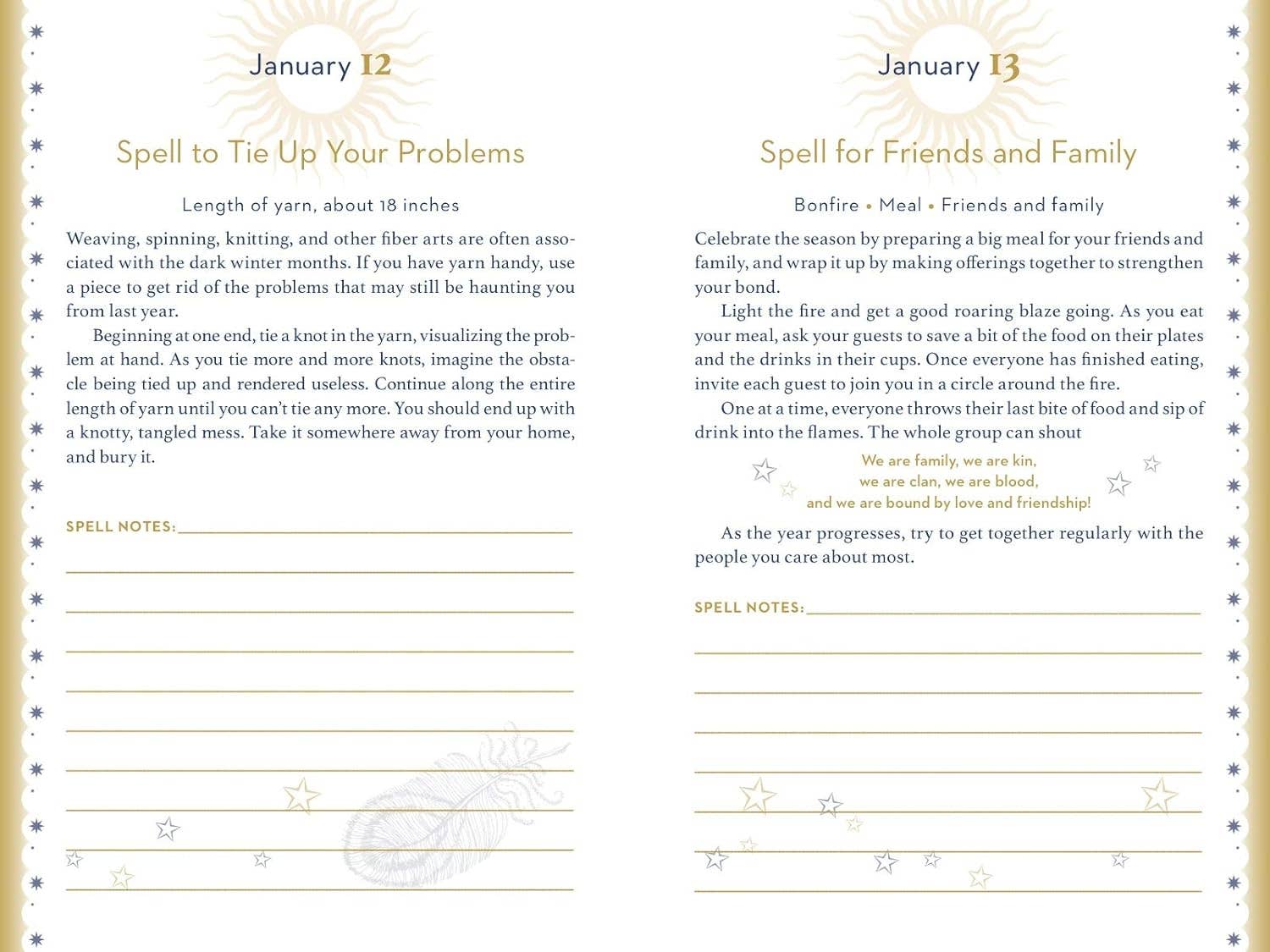 The Daily Spell Journal: A Diary of Enchantments